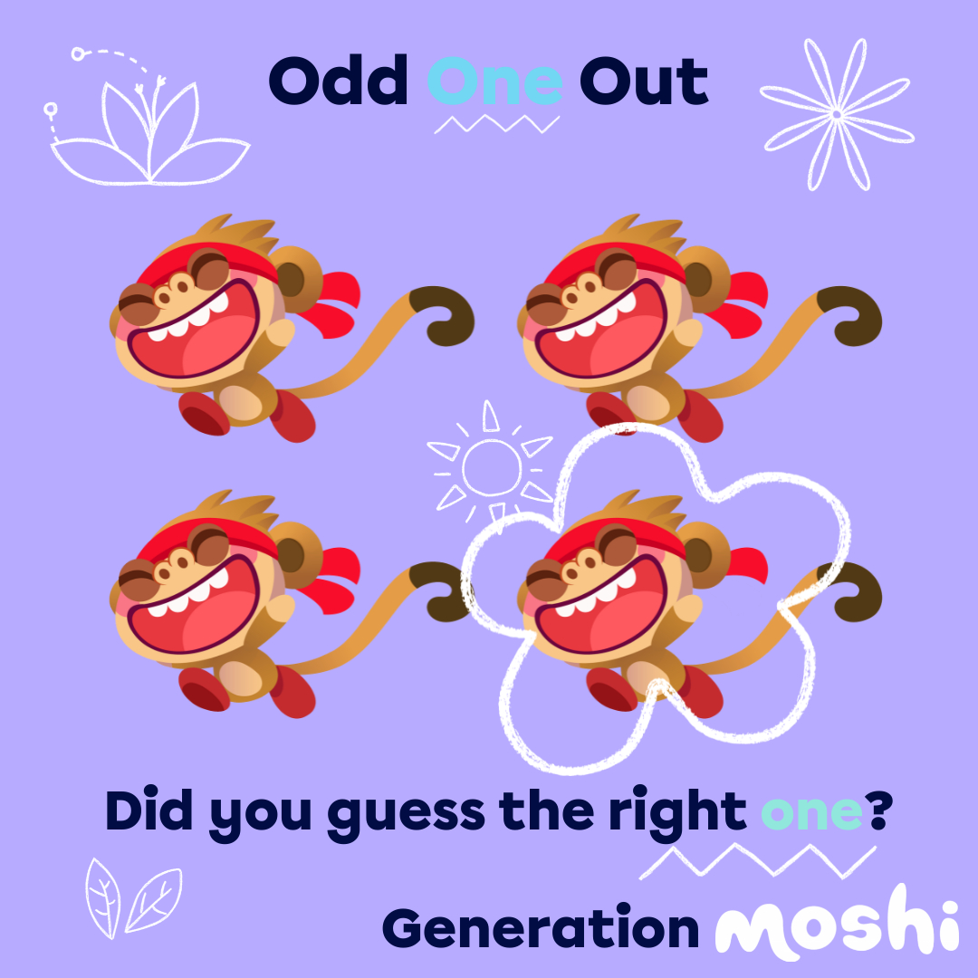 Odd One Out with Chop Chop - Moshi