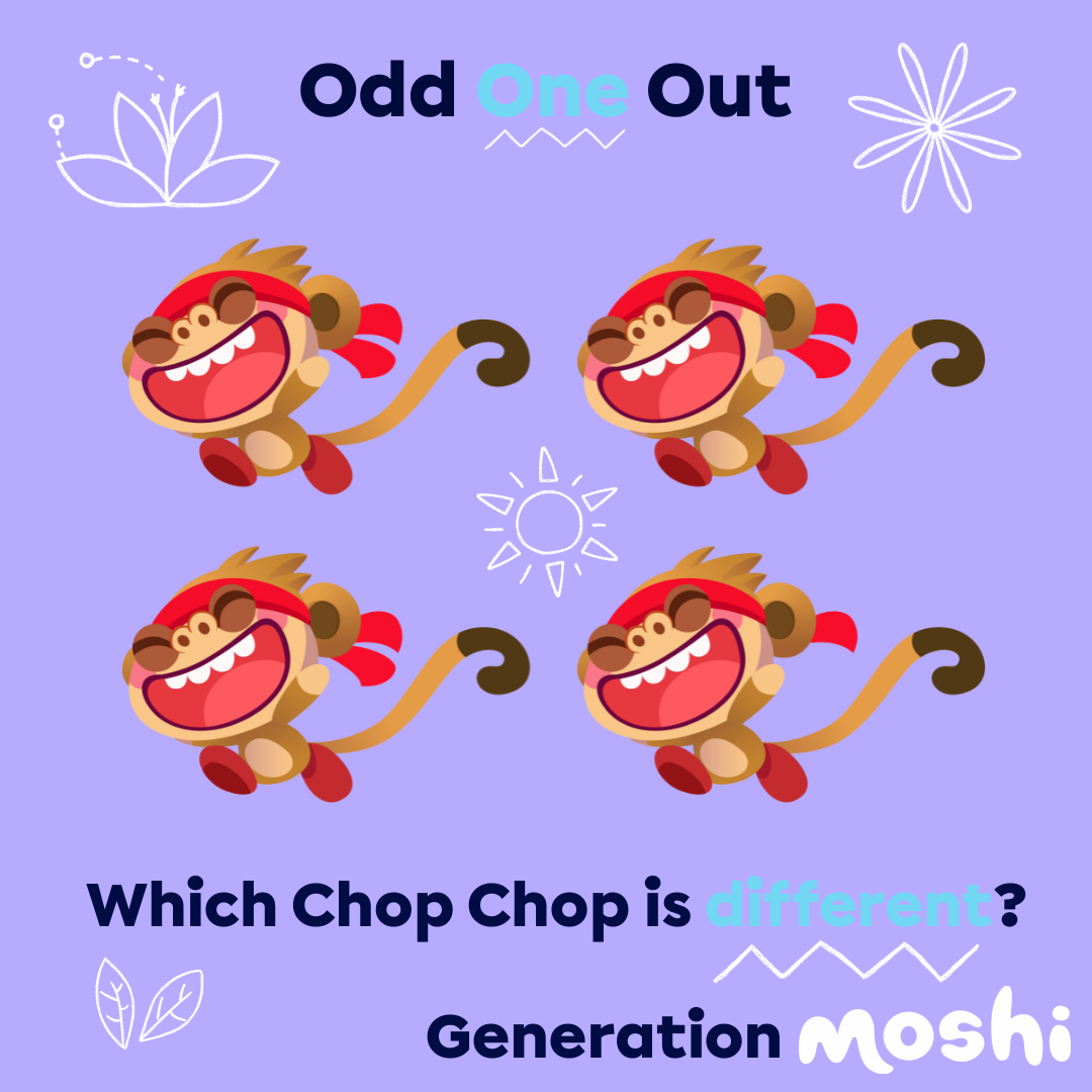 Odd One Out with Chop Chop - Moshi