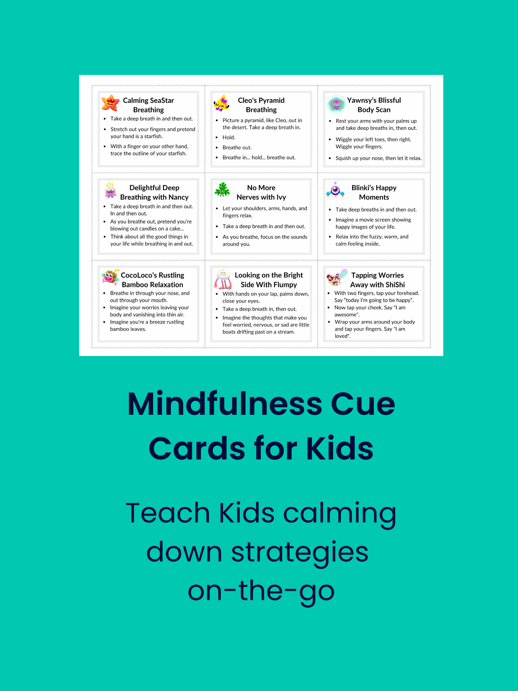 Cue Cards for Kids - Moshi