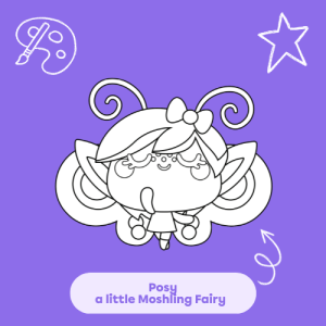 Moshlings and Characters Coloring - Moshi